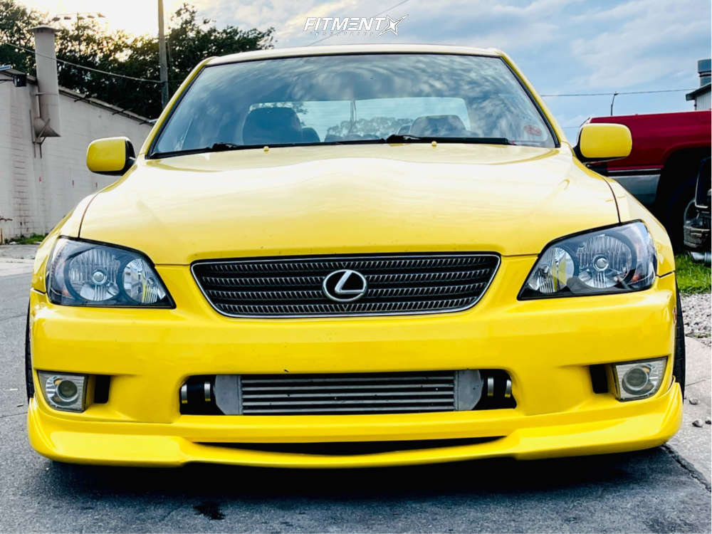 2001 Lexus IS300 Base with 18x9.5 Enkei Rpf1 and Federal 255x35 on ...