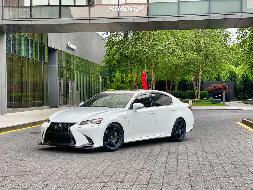 2018 Lexus GS350 F Sport with 19x9.5 Motegi Mr151 and Kumho 245x40 on ...