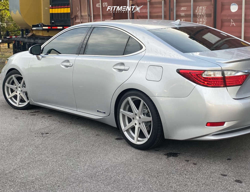 2014 Lexus ES300h Base with 19x8.5 Rohana Rc7 and Toyo Tires 235x40 on Coilovers | 1758163 ...