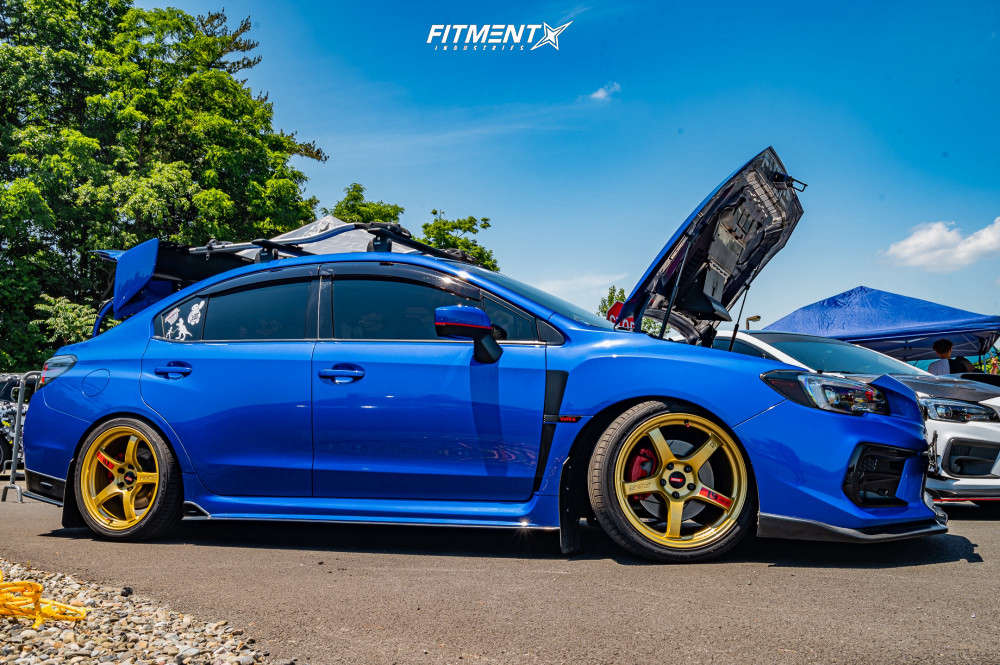 2019 Subaru WRX Limited with 18x9.5 Rays Engineering 57cr and Toyo ...