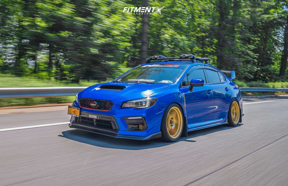 2019 Subaru WRX Limited with 18x9.5 Rays Engineering 57cr and Toyo ...