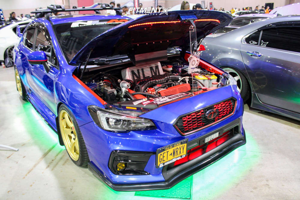 2019 Subaru WRX Limited with 18x9.5 Rays Engineering 57cr and Toyo ...