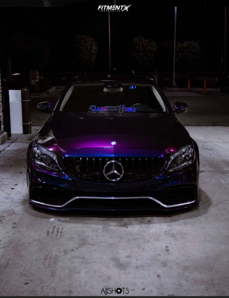 2016 Mercedes-Benz C300 Base with 18x9 Avant Garde F140 and Federal ...