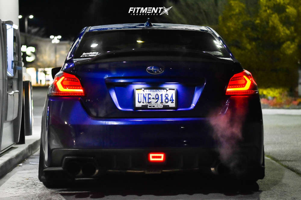 2018 Subaru WRX Premium with 18x9.5 Rays Engineering 57DR and Nitto ...