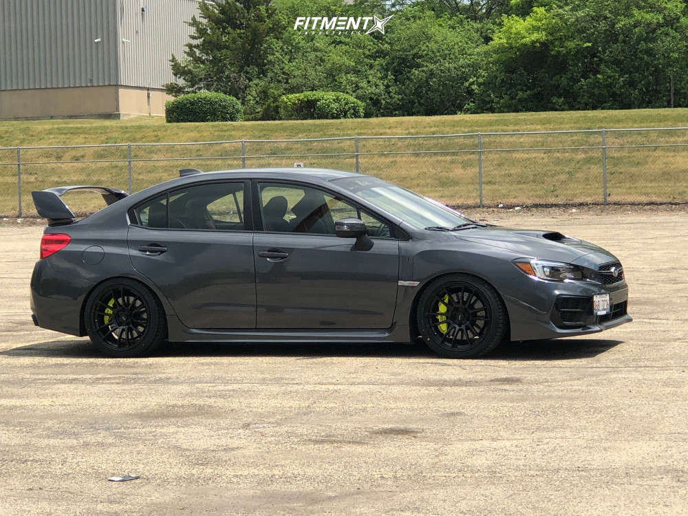 2020 Subaru WRX STI Base with 18x9.5 AVID1 AV20 and Falken 255x35 on ...