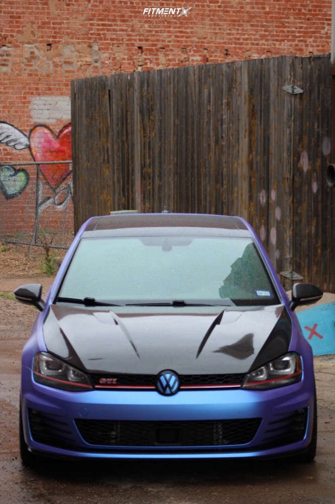 2017 Volkswagen GTI Autobahn with 18x8.5 Superspeed Rf05rr and Michelin ...