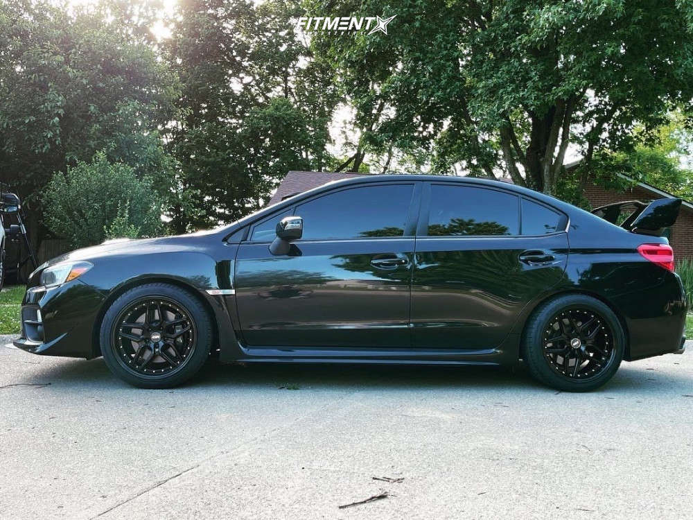 2015 Subaru WRX STI Limited with 18x9.5 ESR Cs15 and Hankook 245x40 on ...