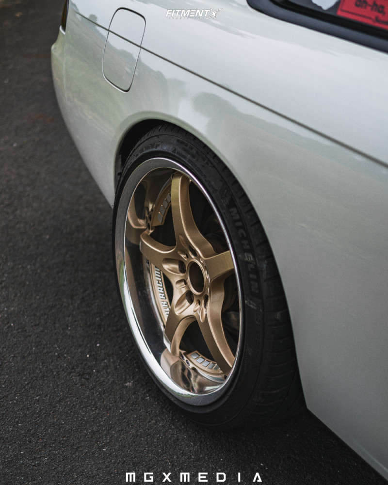 1996 Nissan 200SX Base with 18x9 Volk Sf Challenge and Michelin 225x40 ...