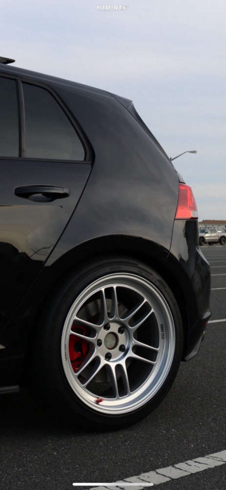 2017 Volkswagen GTI SE with 18x9 Enkei Rpf1 and Hankook 225x40 on ...