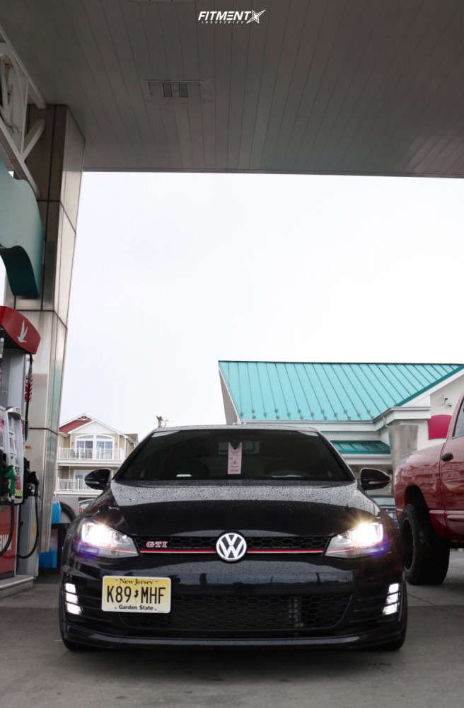 2017 Volkswagen GTI SE with 18x9 Enkei Rpf1 and Hankook 225x40 on ...