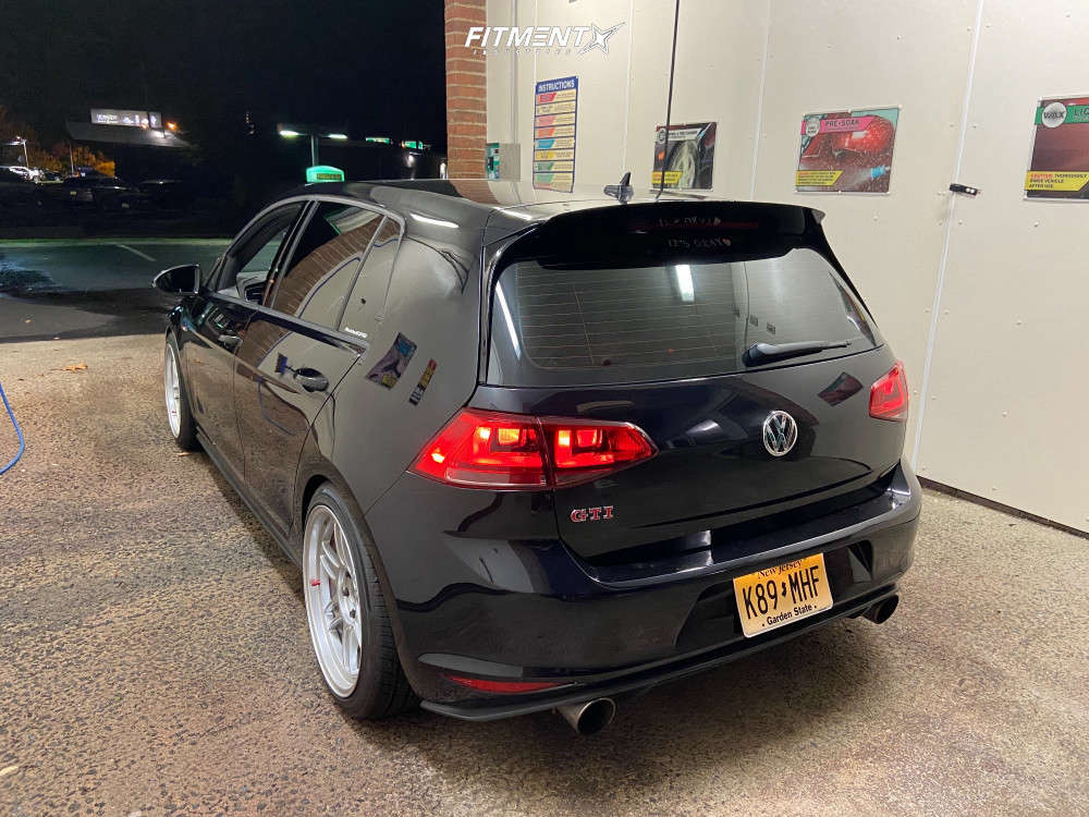 2017 Volkswagen GTI SE with 18x9 Enkei Rpf1 and Hankook 225x40 on ...