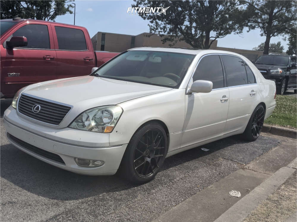2002 Lexus LS430 Base with 19x8.5 Enkei Raijin and Nexen 245x40 on ...