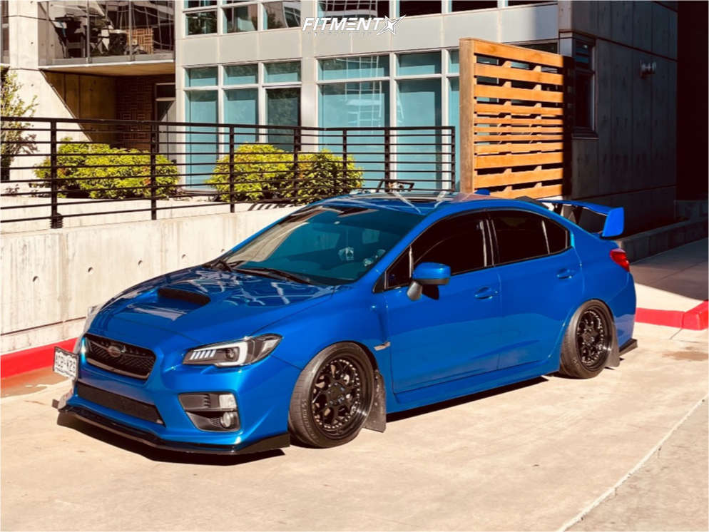 2017 Subaru WRX Premium with 18x9.5 Aodhan Ds01 and Michelin 225x40 on Coilovers | 1763680 ...