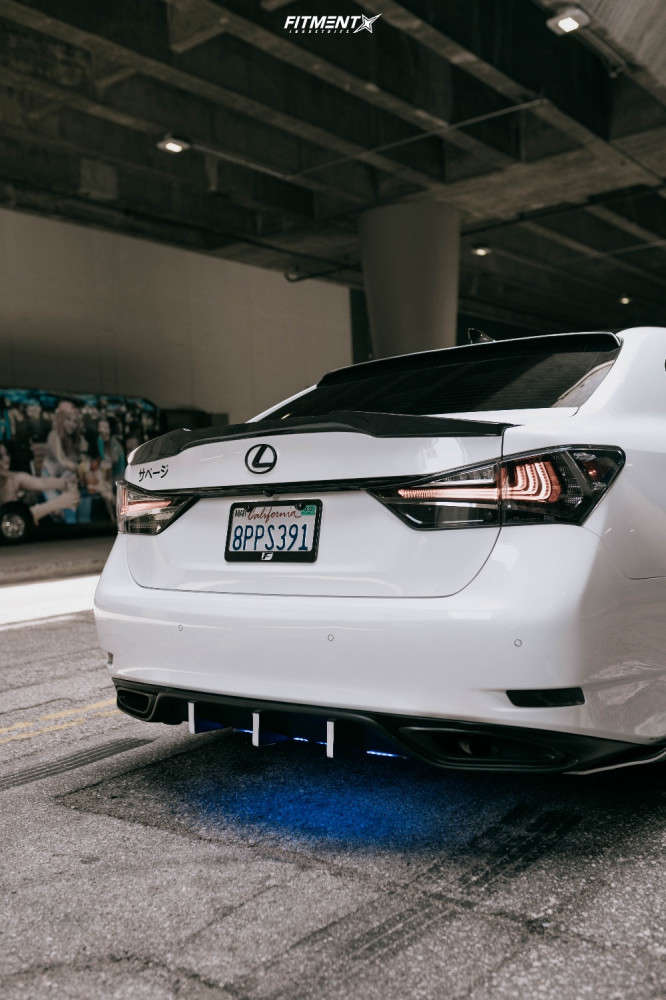2019 Lexus GS350 F Sport with 19x8.5 Gram Lights 57cr and Hankook ...