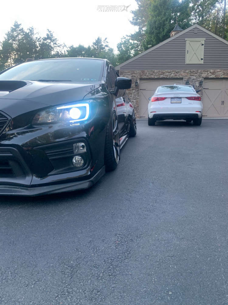 2020 Subaru WRX Premium with 18x9.5 WedsSport SA-25r and Michelin ...