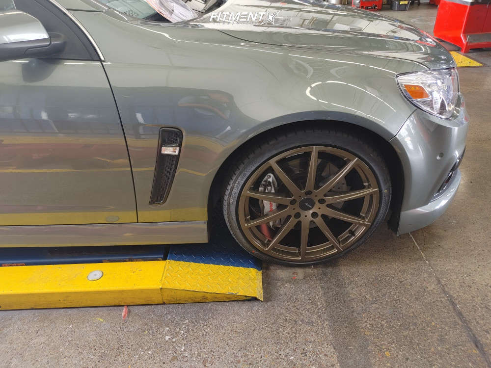 2015 Chevrolet SS Base with 20x9 Advanti Racing Dieci and Nankang ...