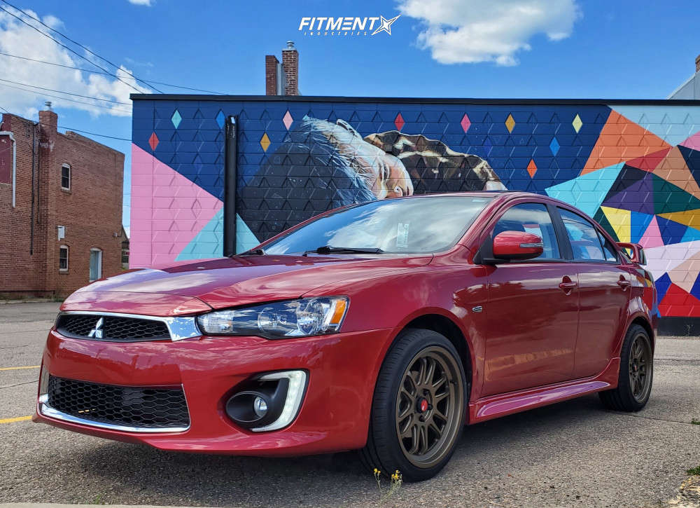 2017 Mitsubishi Lancer SE Limited Edition with 18x8.5 Aodhan Ah07 and ...