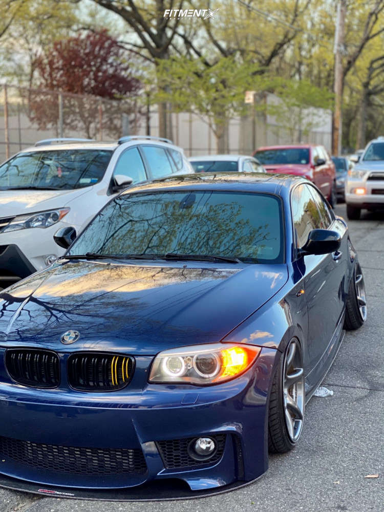 2012 BMW 135i Base with 18x9 Kansei Tandem and Achilles 215x35 on Air ...
