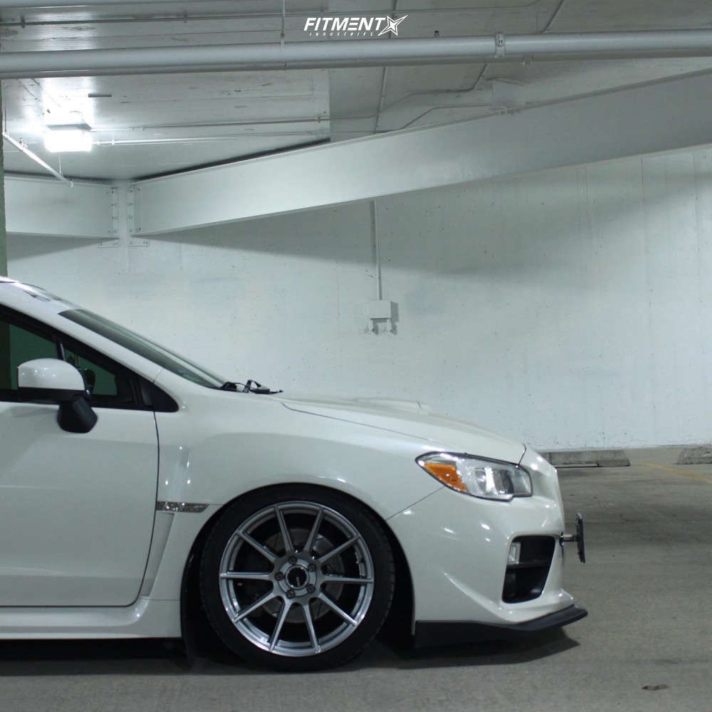 2015 Subaru WRX Base with 18x9.5 Enkei Ts10 and General 245x35 on ...