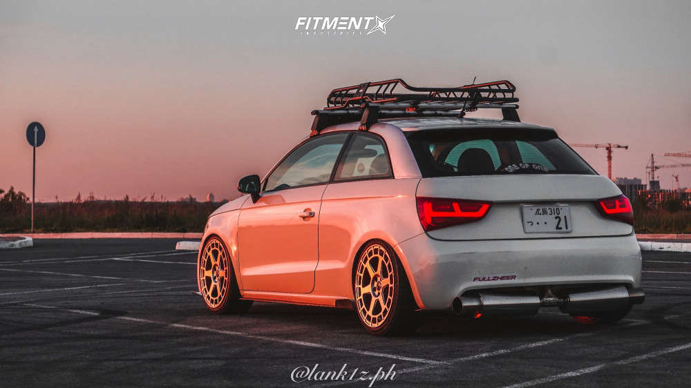 2011 Audi A3 TDI with 18x8.5 Slik L-880 and Triangle 215x35 on ...