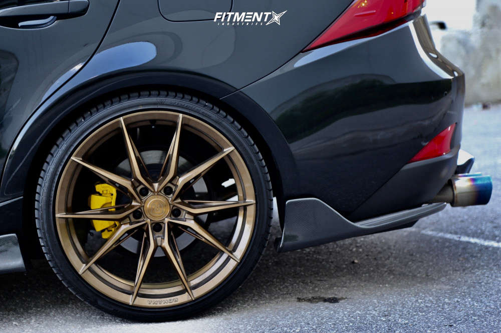 2020 Lexus IS300 F Sport with 20x9 Rohana Rfx13 and WinRun 225x35 on ...