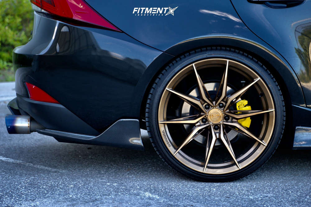 2020 Lexus IS300 F Sport with 20x9 Rohana Rfx13 and WinRun 225x35 on ...