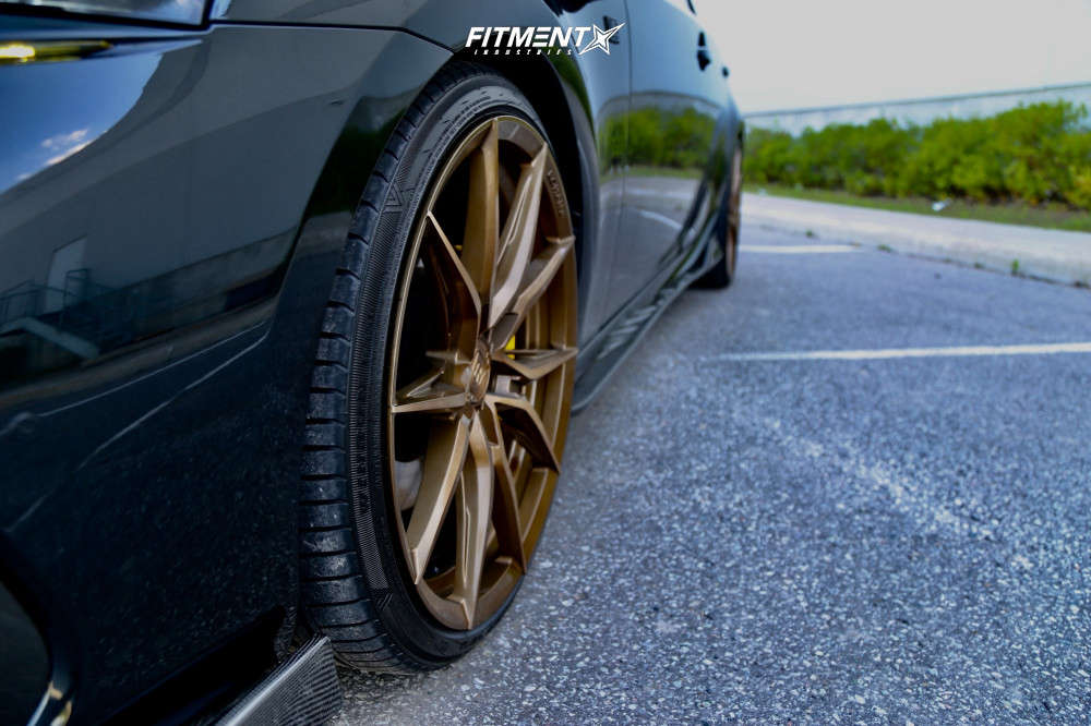 2020 Lexus IS300 F Sport with 20x9 Rohana Rfx13 and WinRun 225x35 on ...