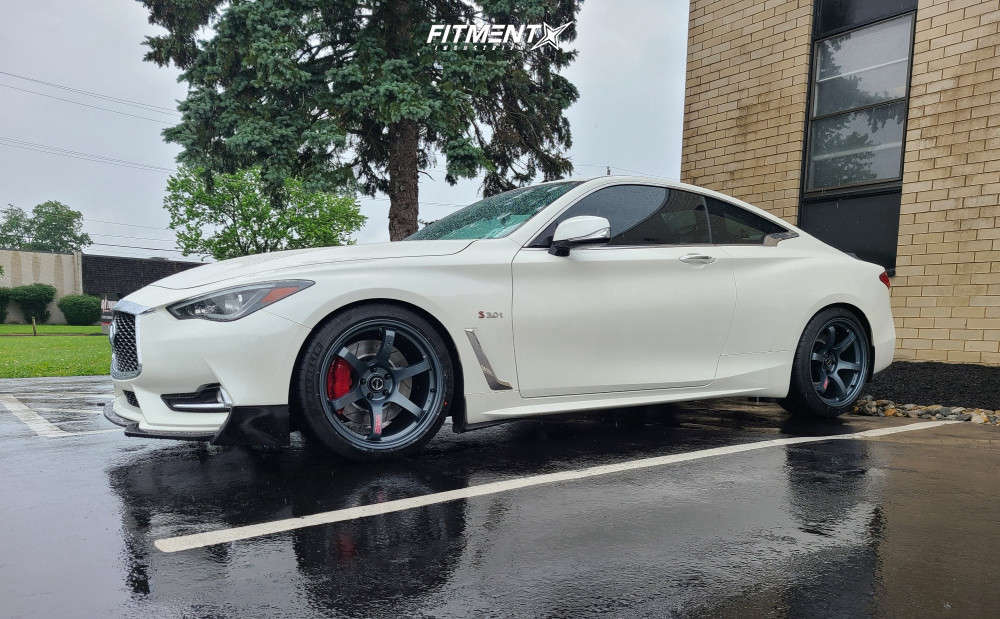 2017 INFINITI Q60 Red Sport 400 with 19x10.5 Gram Lights 57dr and ...