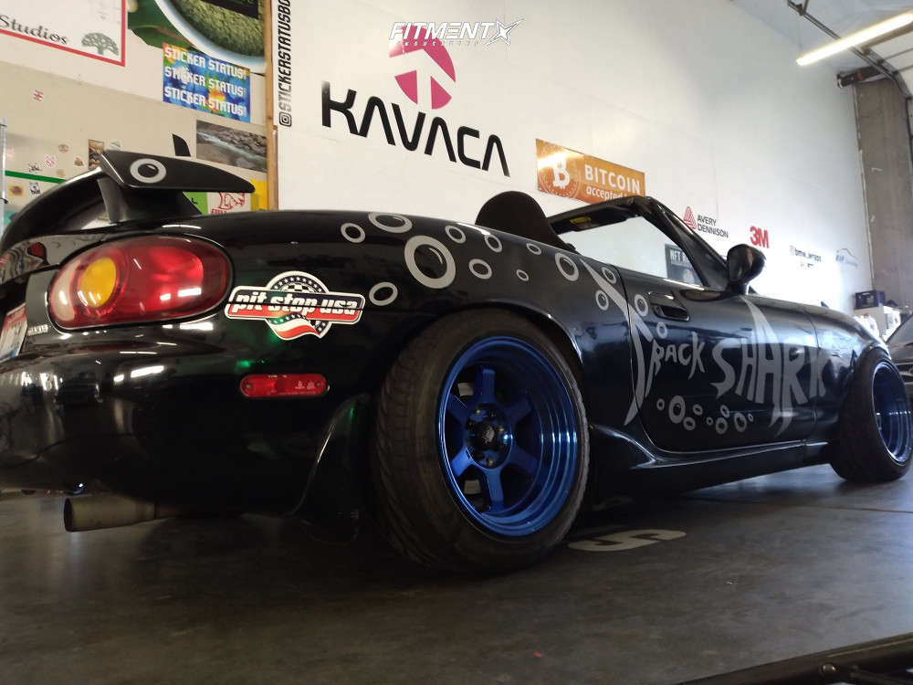 2000 Mazda MX-5 Miata Base with 15x8 MST Time Attack and Achilles ...