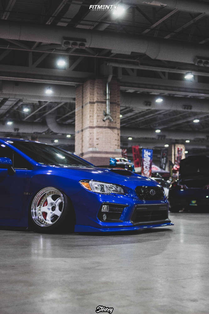 2020 Subaru WRX Sport with 18x10 Work Meister S1 3p and Federal 225x35 ...