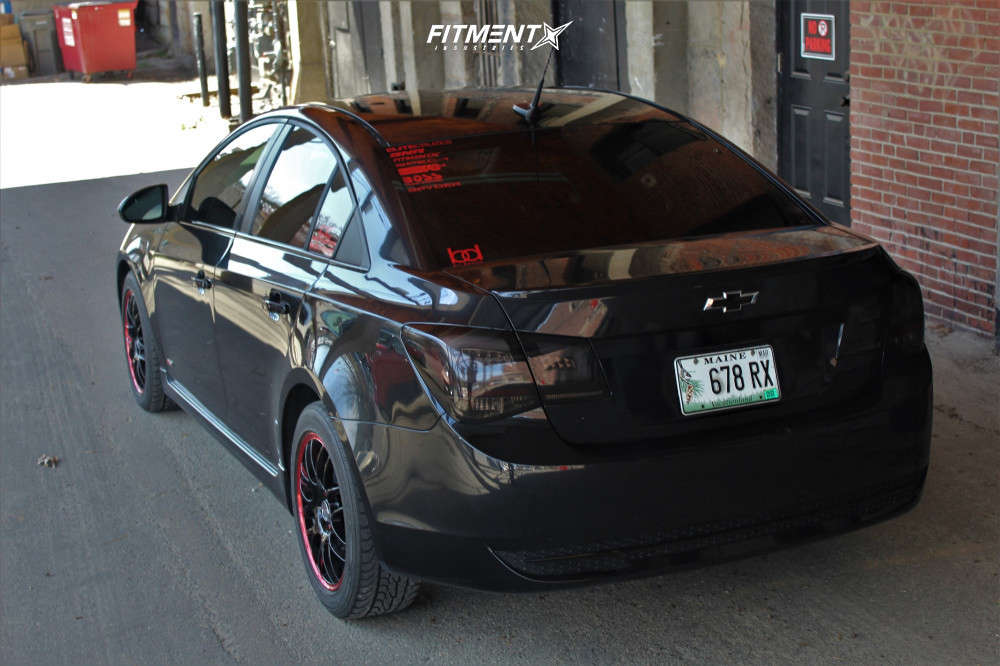 2011 Chevrolet Cruze LT with 17x7.5 Drag Dr37 and Nankang 215x55 on ...