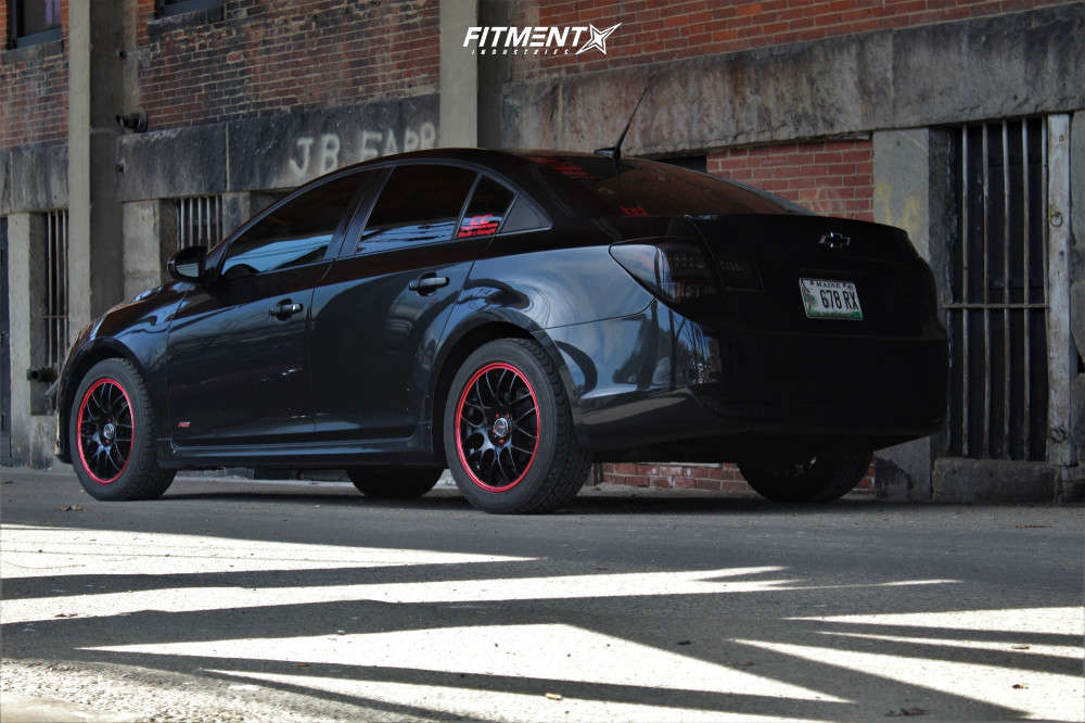 2011 Chevrolet Cruze LT with 17x7.5 Drag Dr37 and Nankang 215x55 on ...