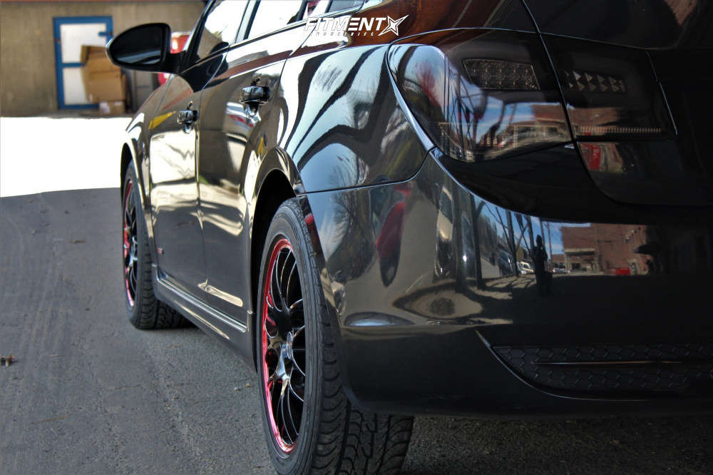 2011 Chevrolet Cruze LT with 17x7.5 Drag Dr37 and Nankang 215x55 on ...