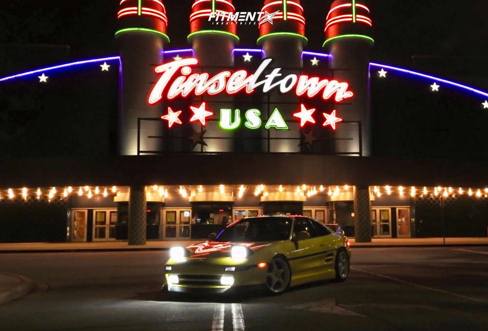 1993 Toyota MR2 Turbo 2dr Coupe with 17x8 SSR Integral A2 and Federal ...