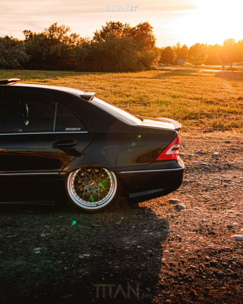 2007 Mercedes-Benz C230 Sport with 18x8.5 ESR Cs3 and Lexani 215x35 on ...