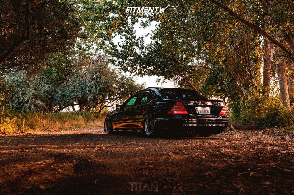 2007 Mercedes-Benz C230 Sport with 18x8.5 ESR Cs3 and Lexani 215x35 on ...