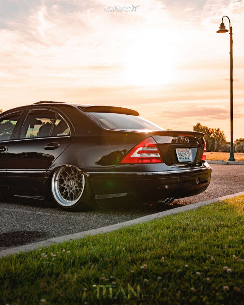 2007 Mercedes-Benz C230 Sport with 18x8.5 ESR Cs3 and Lexani 215x35 on ...