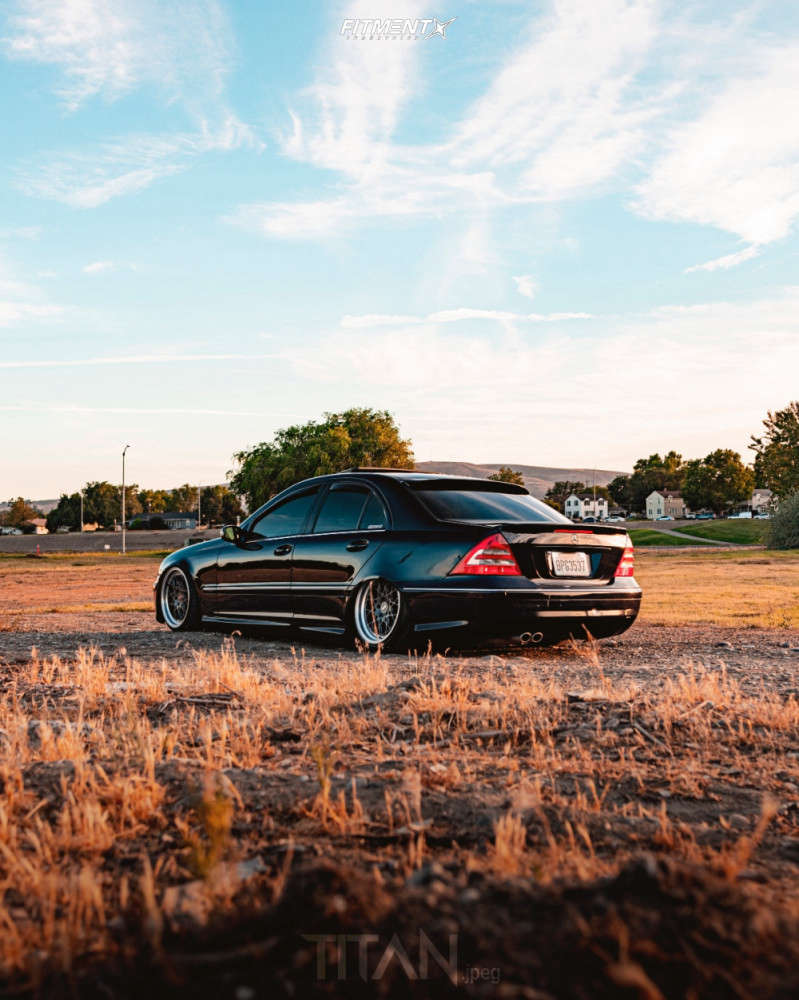 2007 Mercedes-Benz C230 Sport with 18x8.5 ESR Cs3 and Lexani 215x35 on ...