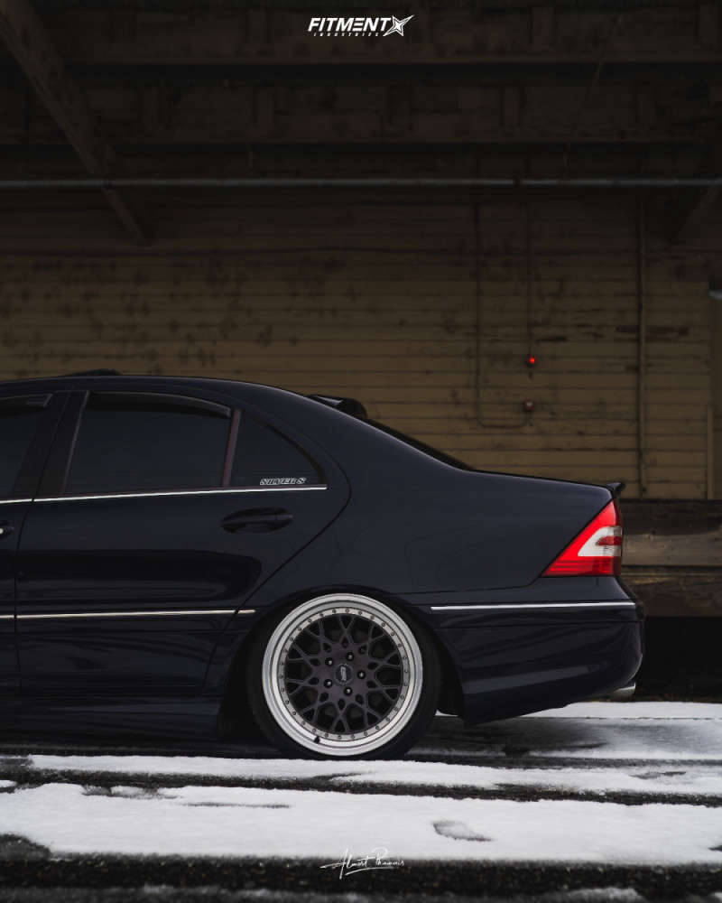 2007 Mercedes-Benz C230 Sport with 18x8.5 ESR Cs3 and Lexani 215x35 on ...