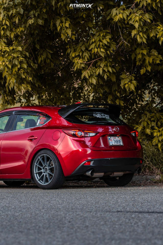 2016 Mazda 3 s Touring with 18x8.5 AVID1 AV21 and General 225x45 on ...