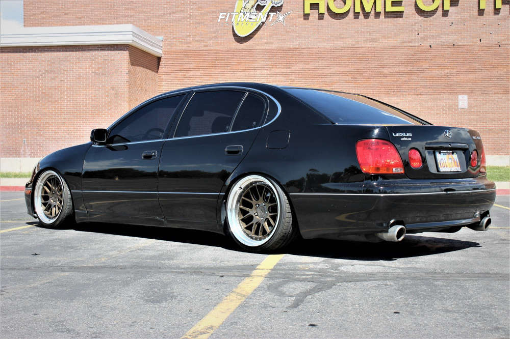 1998 Lexus GS400 Base with 19x9.5 Aodhan Ds06 and Ironman 225x40 on ...