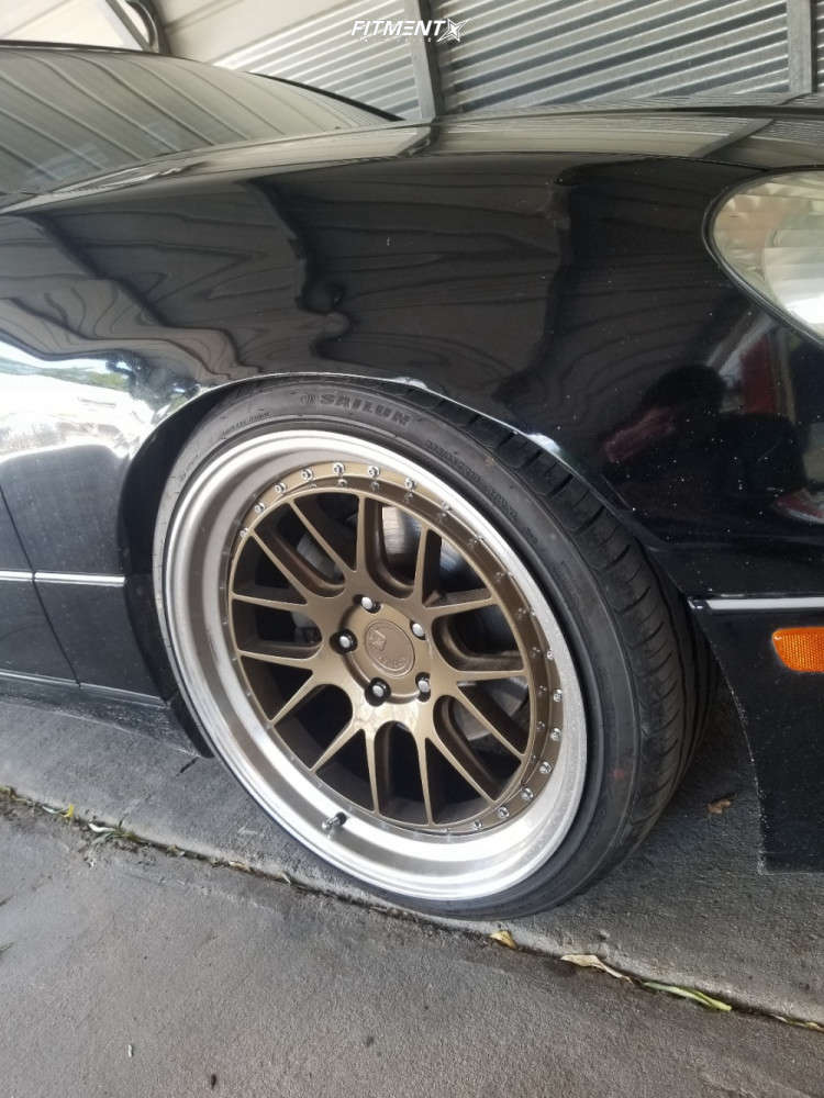 1998 Lexus GS400 Base with 19x9.5 Aodhan Ds06 and Ironman 225x40 on ...