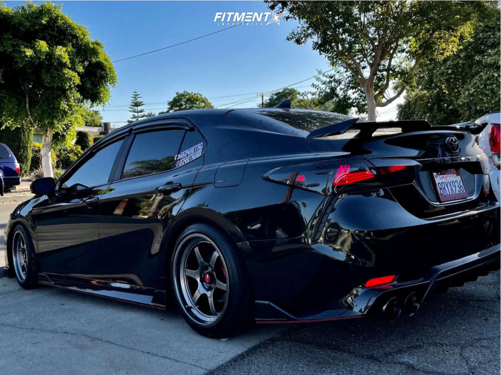 2020 Toyota Camry TRD with 18x8.5 Aodhan Ah08 and Nexen 235x40 on ...