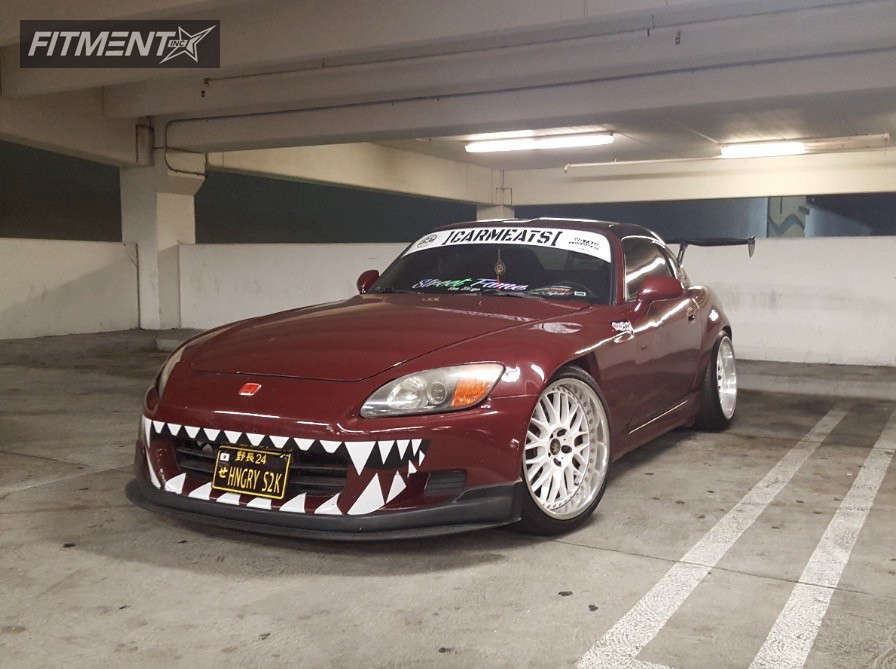 2002 Honda S2000 Base with 18x9 Work VS XX and Pirelli 225x40 on ...