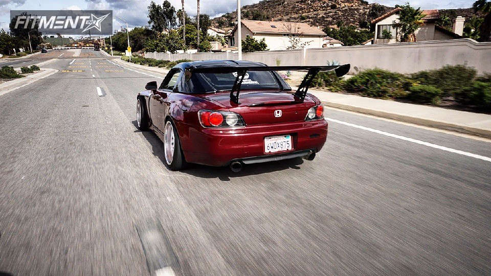 2002 Honda S2000 Base with 18x9 Work VS XX and Pirelli 225x40 on ...