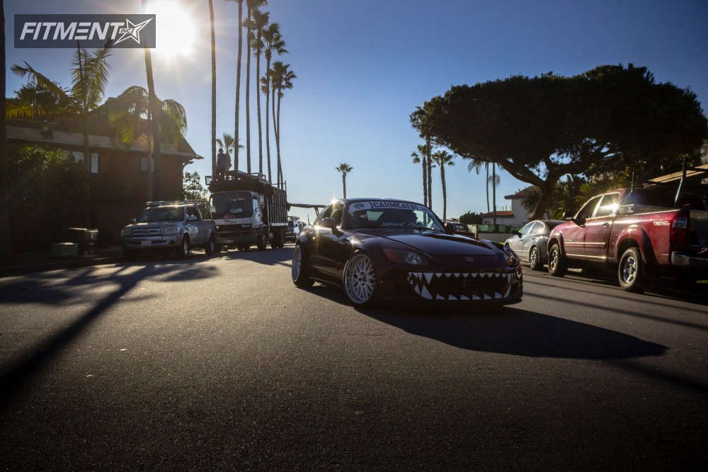 2002 Honda S2000 Base with 18x9 Work VS XX and Pirelli 225x40 on ...