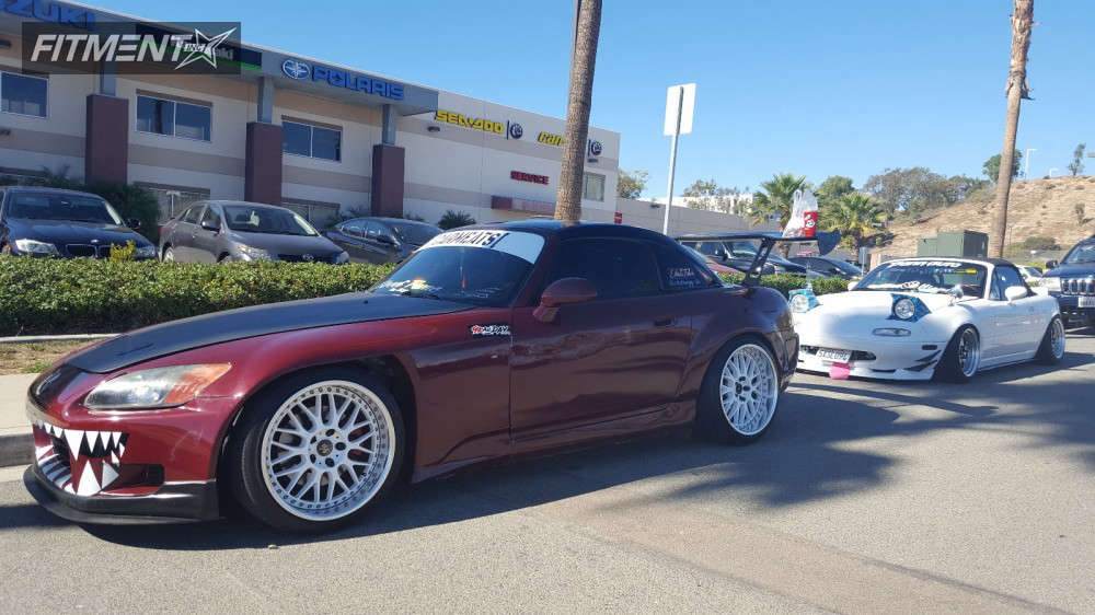 2002 Honda S2000 Base with 18x9 Work VS XX and Pirelli 225x40 on ...