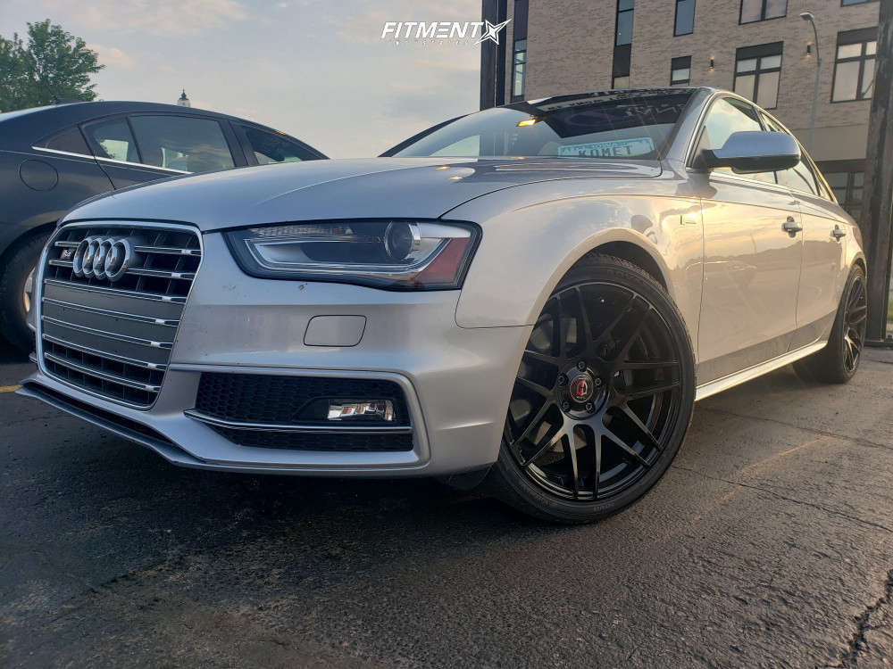 2015 Audi S4 Premium Plus with 19x9 Curva C300 and Yokohama 265x35 on ...