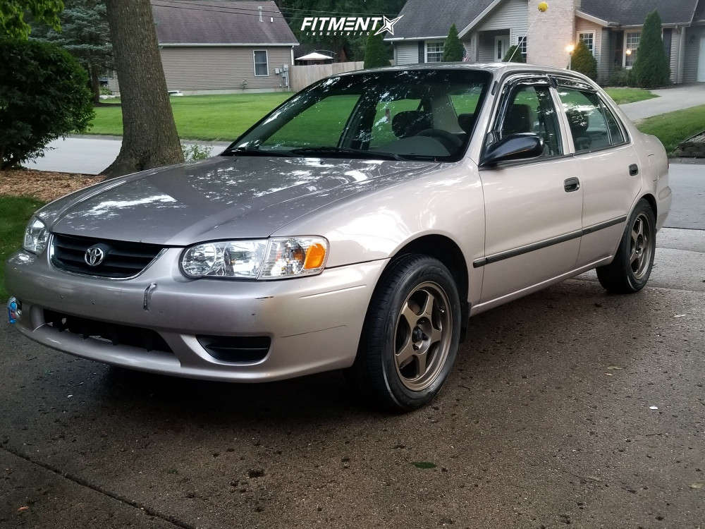 Toyota Corolla 2001 Ce 2001 TOYOTA COROLLA CE BLUE 1NXBR12EX1Z429925