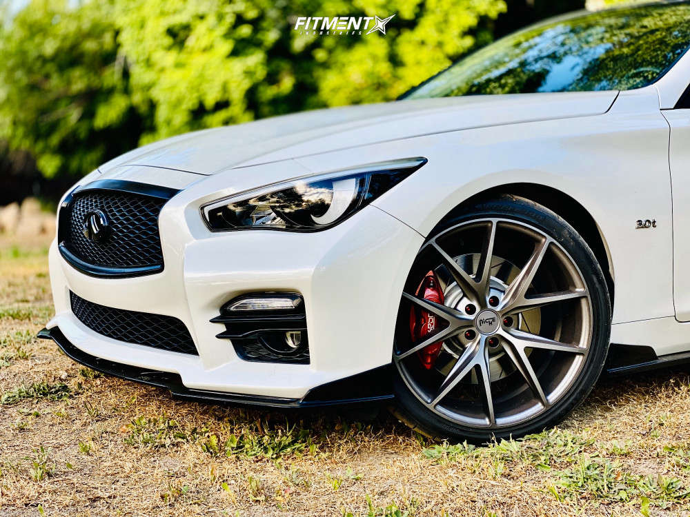 2016 INFINITI Q50 Sport with 20x9 Niche Misano and Firestone 255x35 on ...